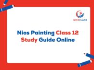 NIOS Painting Study Guide Class 10 Online